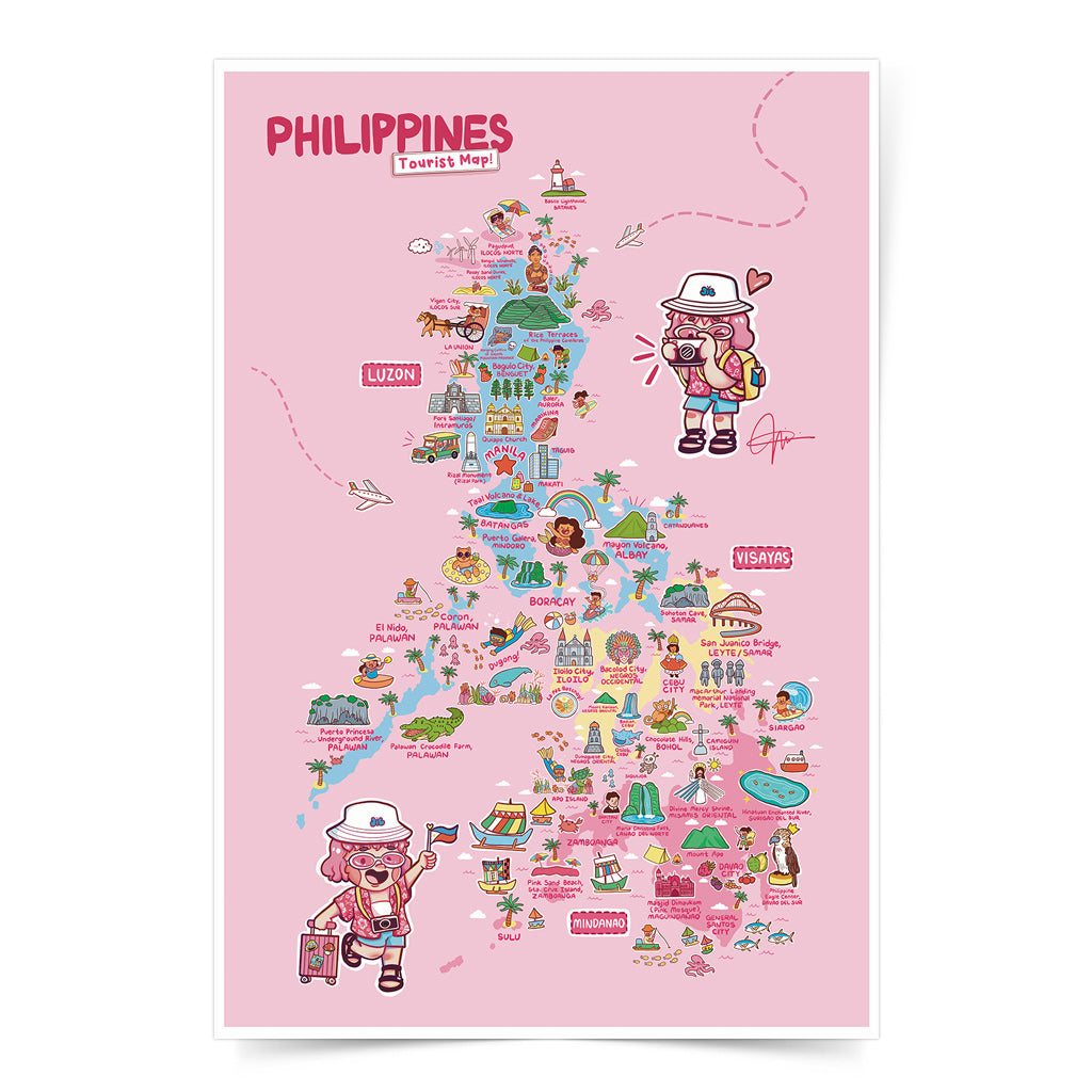 PINTA PH Maps Art Prints – Pinspired Art Souvenirs