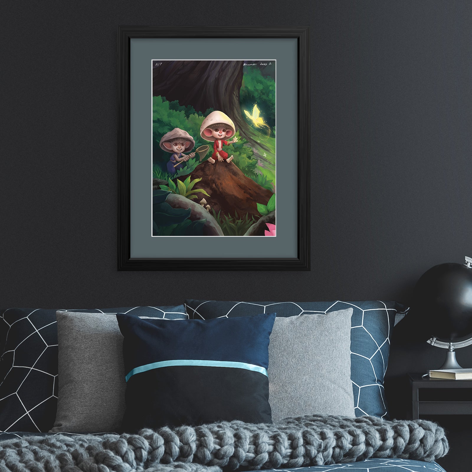 Dwende or Nunò Sa Punsó Art Print – Pinspired Art Souvenirs